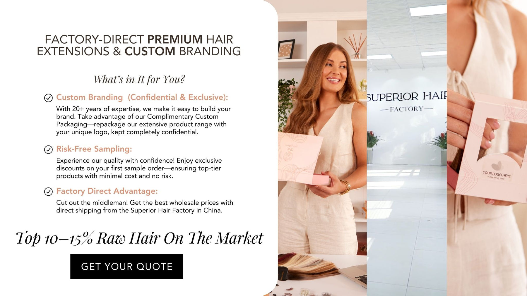 Superior Hair Extensions from China | Our Hair, Our Factory - Superior ...